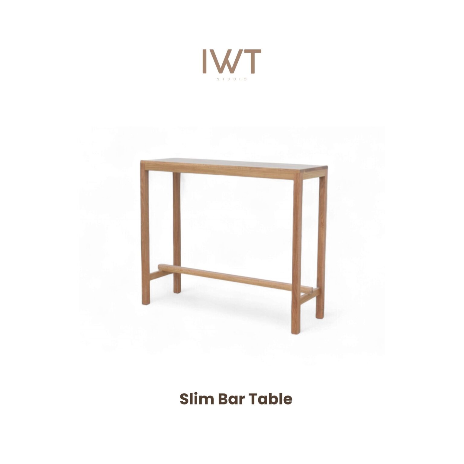โต๊ะบาร์ Slim Bar Table – IWT Studio