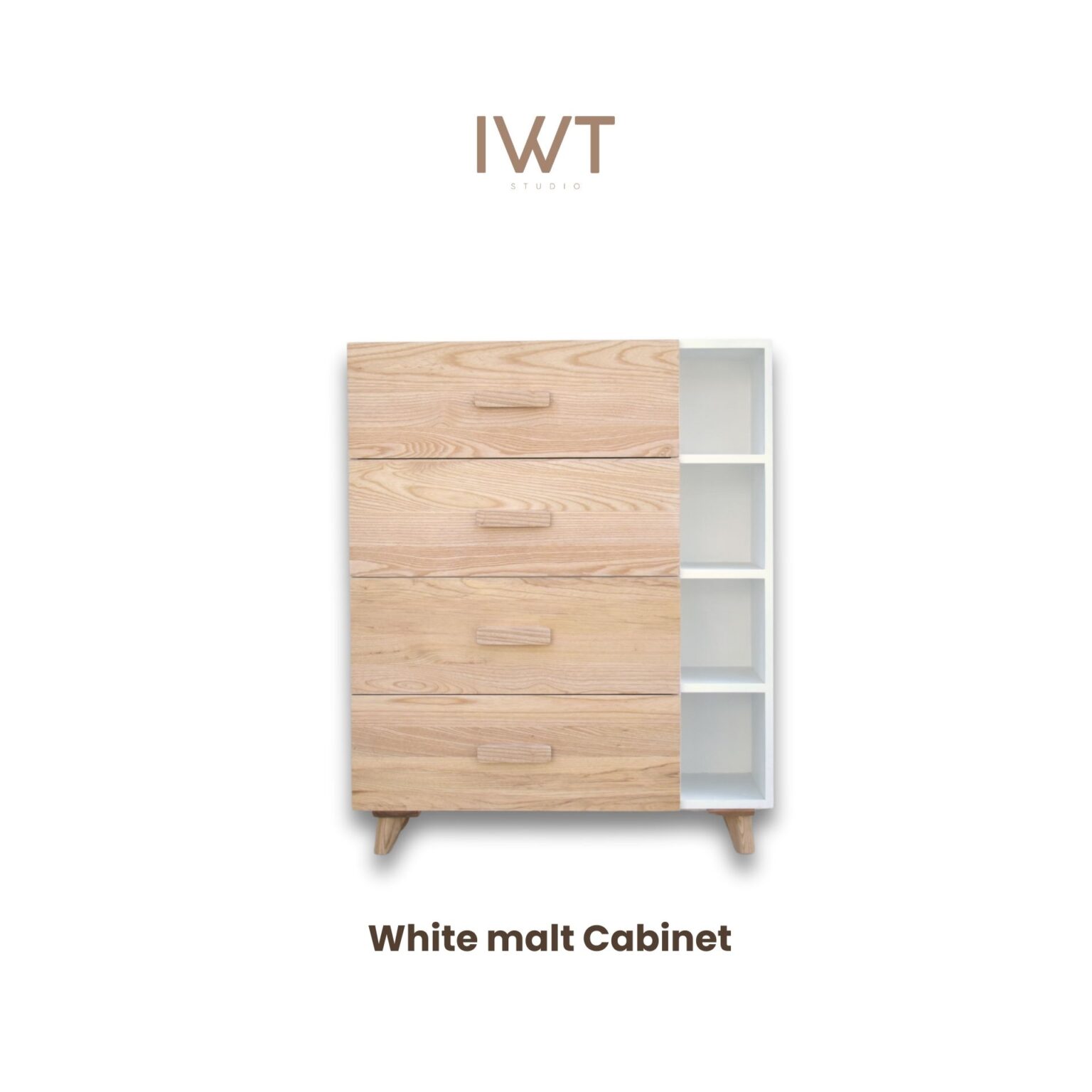 ตู้ White malt Cabinet – IWT Studio